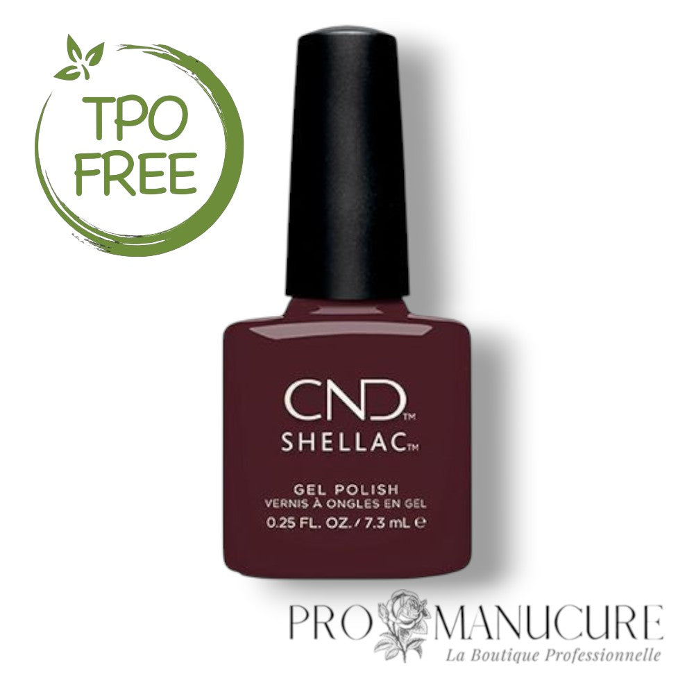 CND Shellac - Black Cherry 7.3ml - Sans TPO
