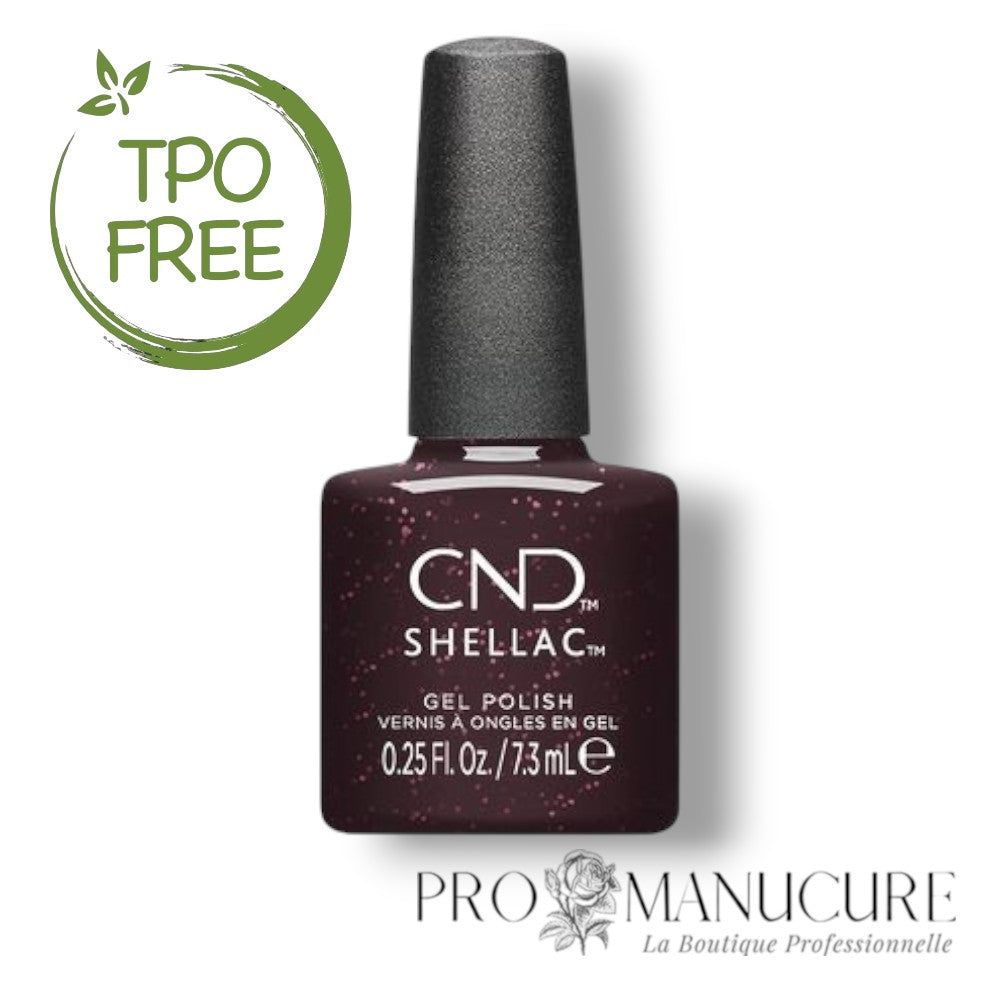 CND Shellac - Poison Plum 7.3ml - Sans TPO
