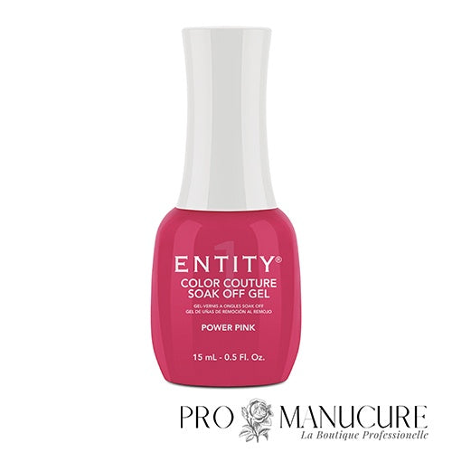 Entity - Color Couture Vernis Semi-Permanent - Power Pink