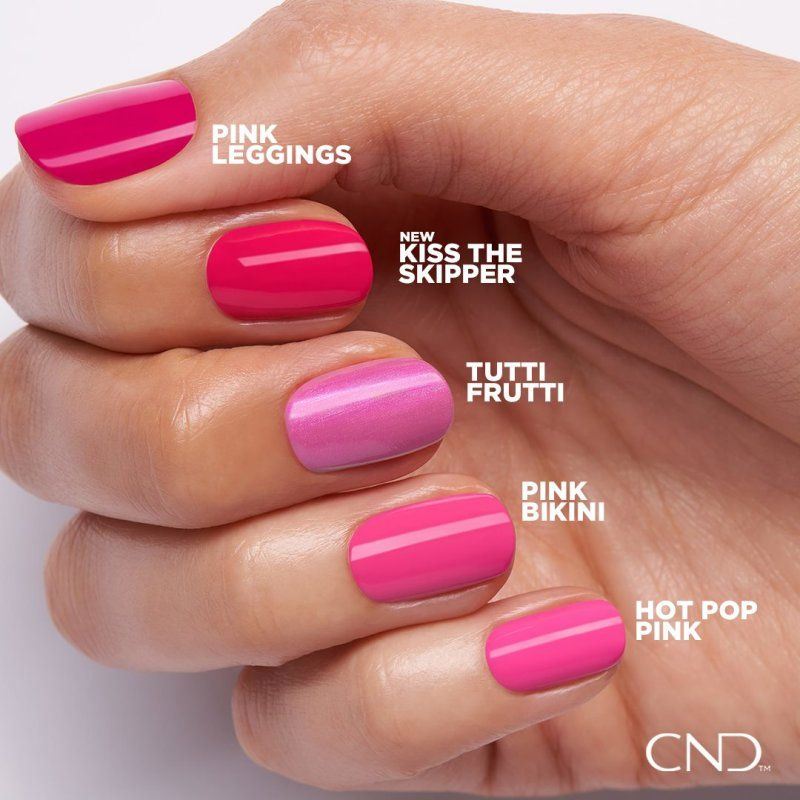 CND Shellac - Hot Pop Pink 7.3ml
